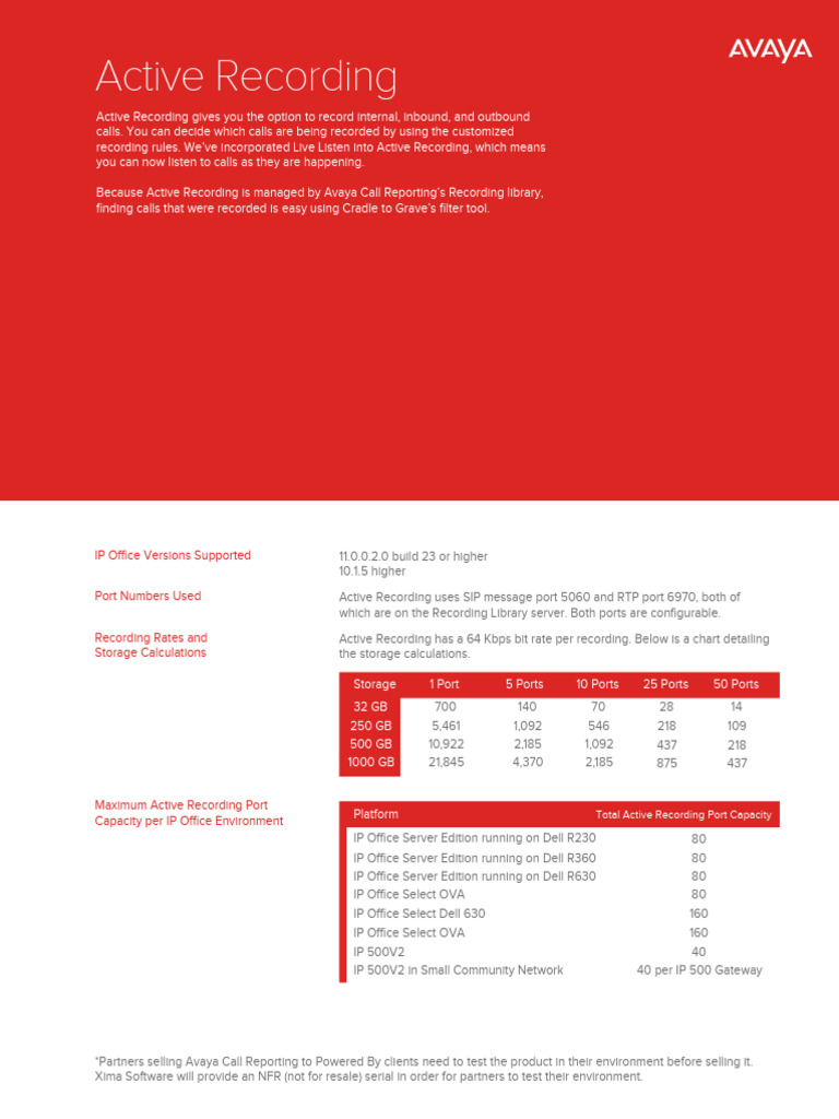Active Recording White Paper | PDF | Session Initiation Protocol ...