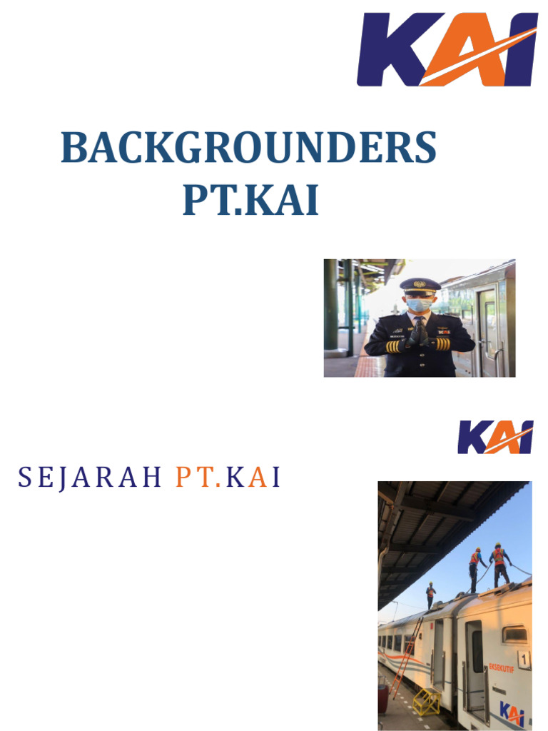 Revisi Backgrounders PT - Kai | PDF