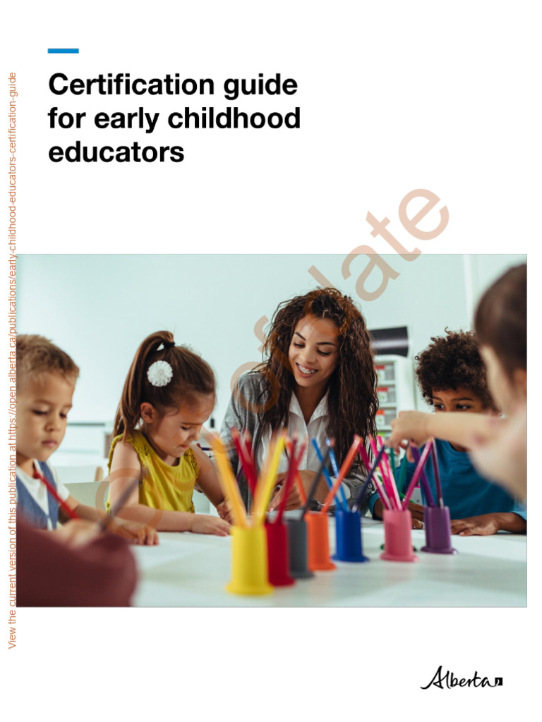 Alberta ECE Certification Guide | PDF | Child Care | Early Childhood ...