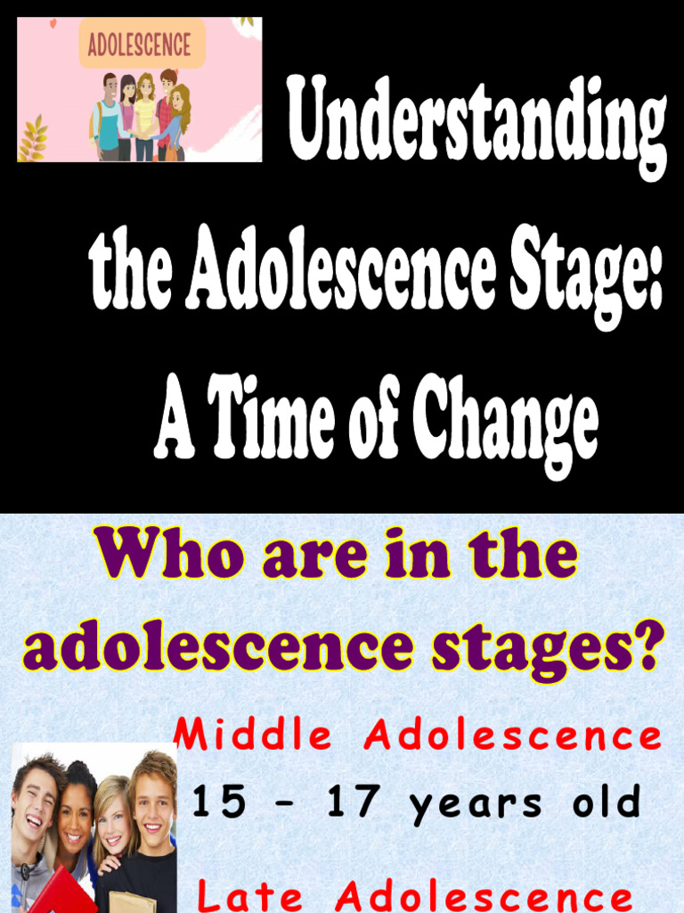 Navigating Adolescent Development Stages | PDF