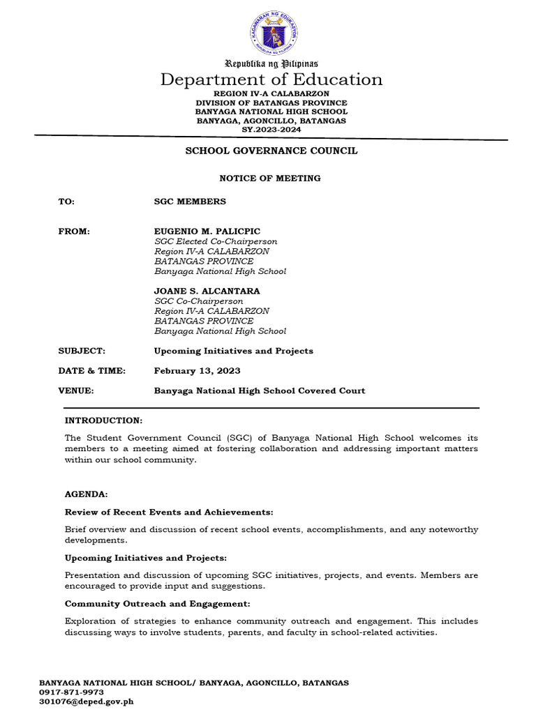 notice of meeting indicator 1 | PDF