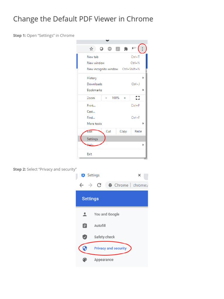 Change Default PDF Viewer in Chrome & Firefox | PDF