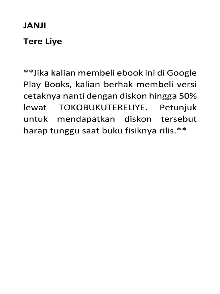 Tere Liye Janji (Sfile | PDF