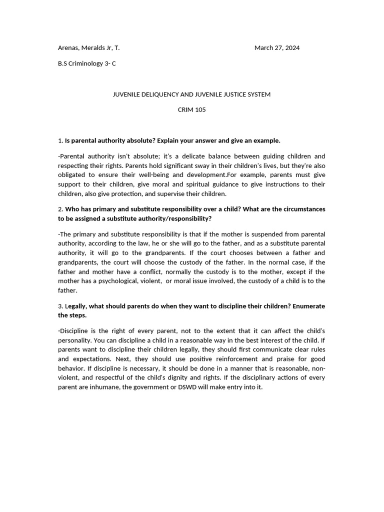 ACTIVITY 3 ARENAS | PDF