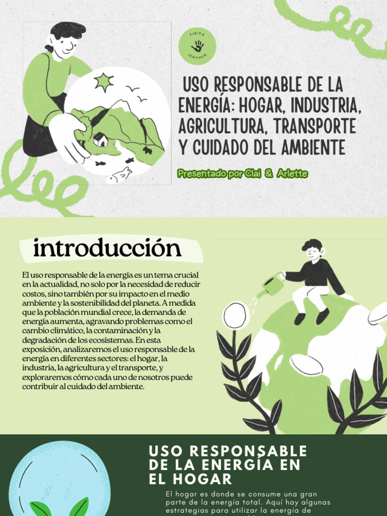 Uso Responsable de Energía en la Industria | PDF | Energía renovable ...