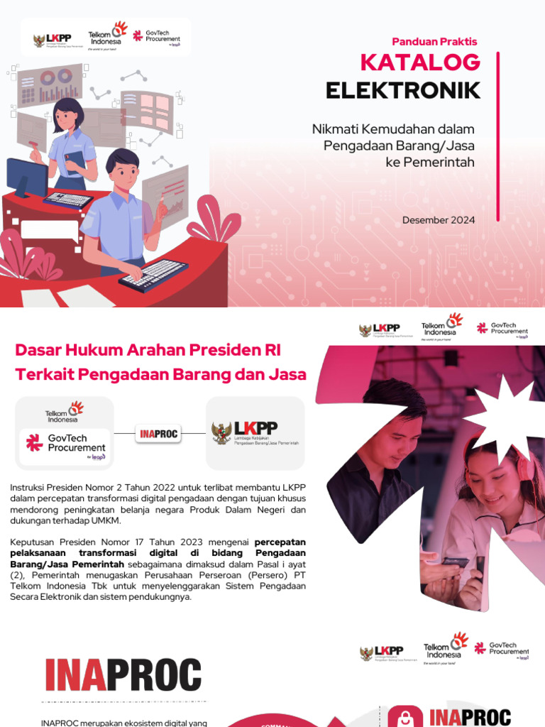 Panduan Praktis INAPROC & Katalog V6 Untuk PP - PPK & Bendahara | PDF