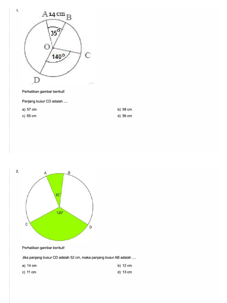 LATIHAN SOAL BUSUR DAN JURING | PDF