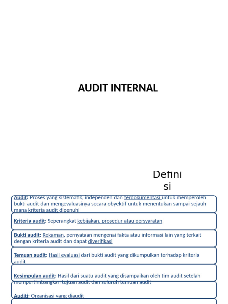 Panduan Audit Internal Laboratorium | PDF