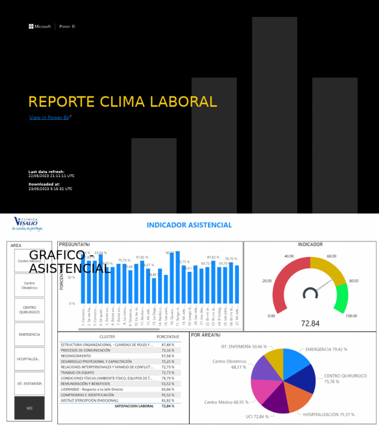 Reporte Clima Laboral | PDF