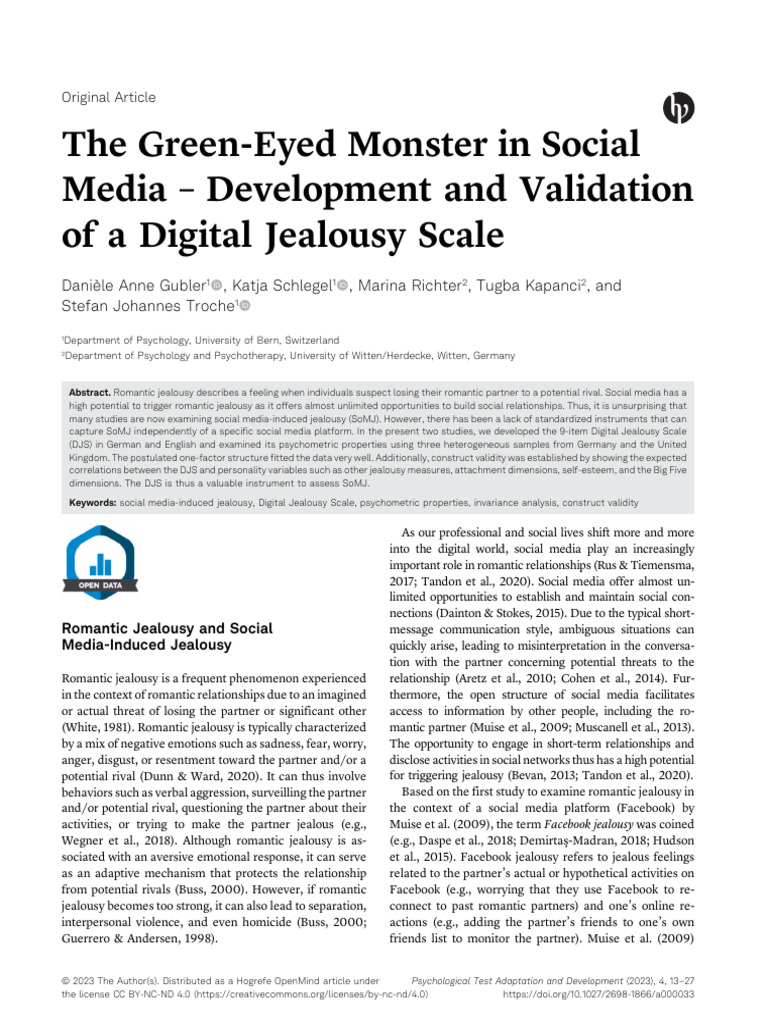 EBSCO-FullText-01 23 2025 | PDF | Jealousy | Self Esteem