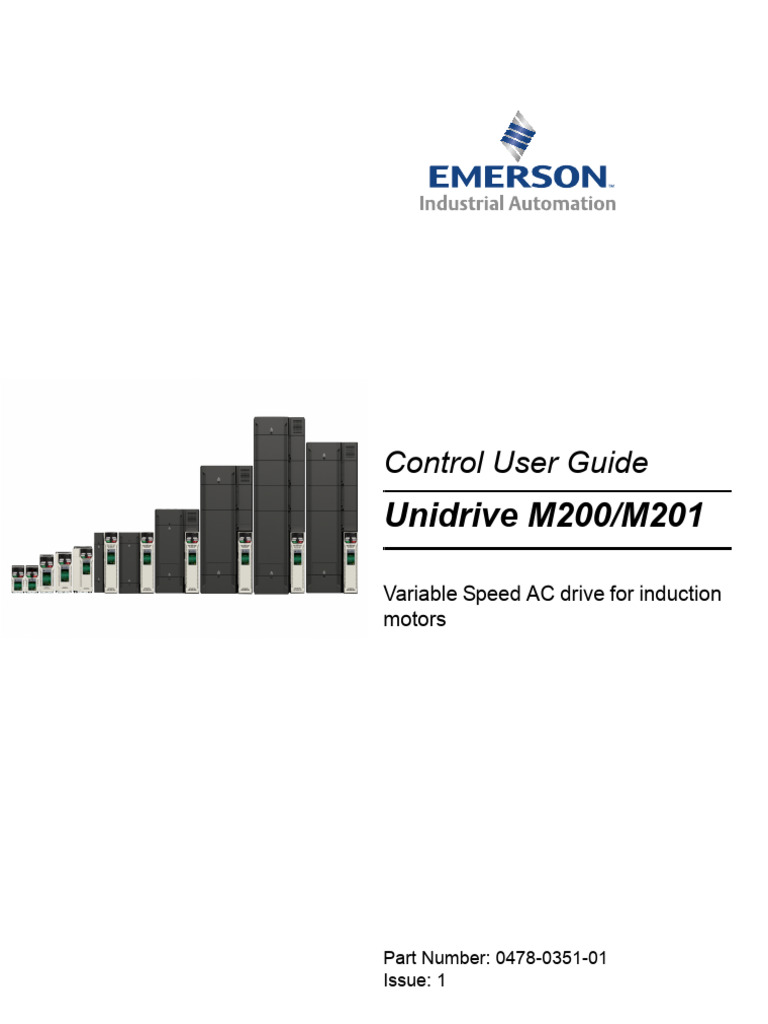 Emarson m200 - Ug | PDF | Electromagnetic Compatibility | Power Inverter