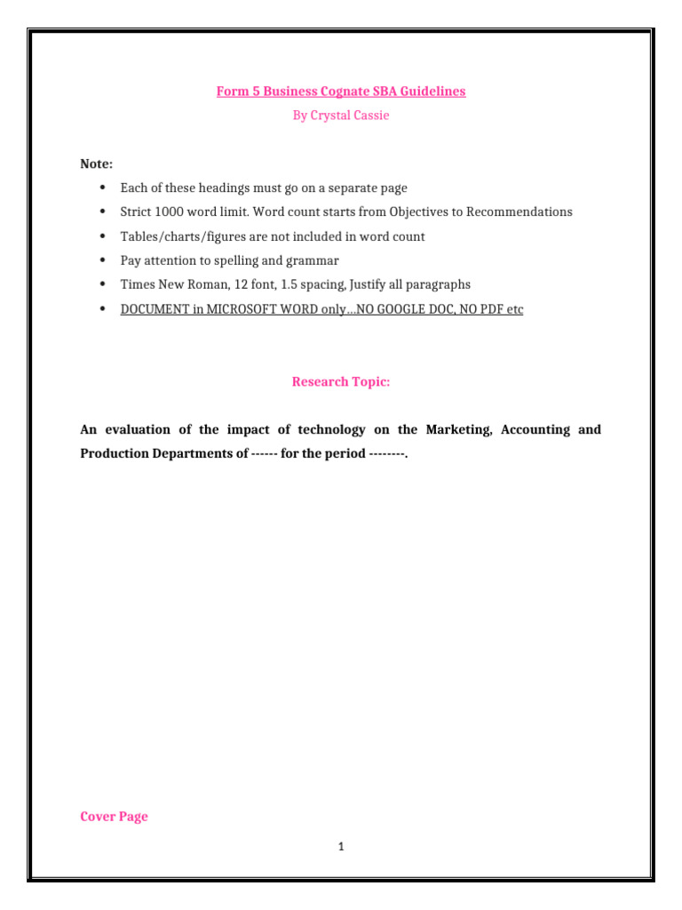 Cognate Business SBA New | PDF | Quick Books | Methodology