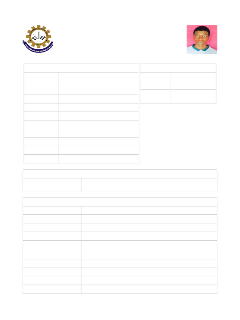 Gideon Idowu Application | PDF