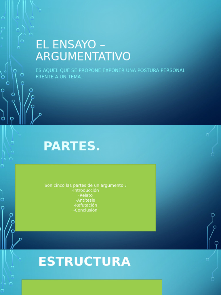 Guía del Ensayo Argumentativo | PDF