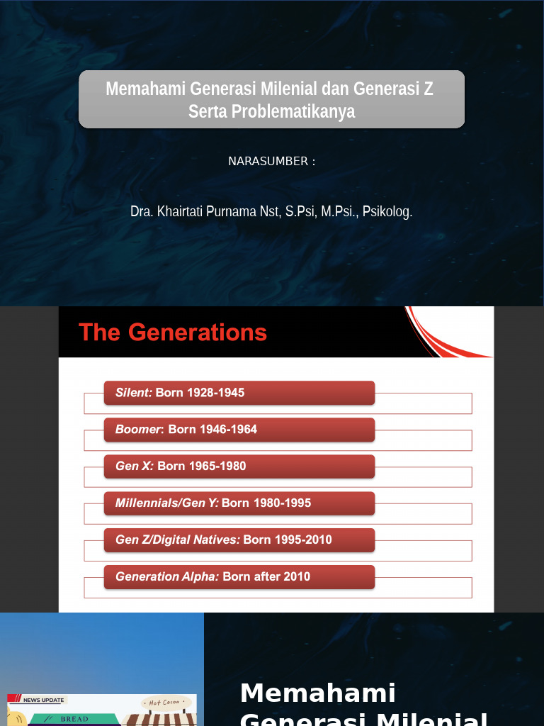 Memahami Karakteristik Gen Z dan Milenial | PDF