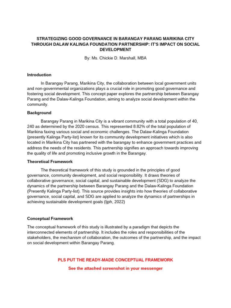 Strategizing Good Governance in Lgu | PDF | Governance | Swot Analysis