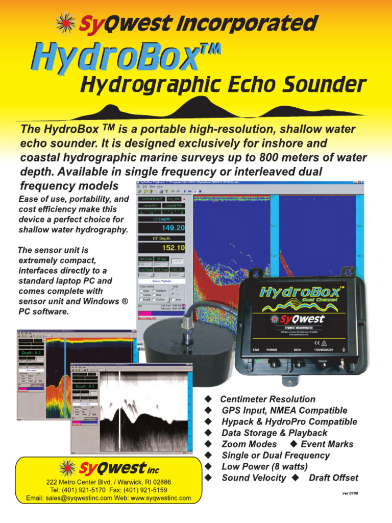 Brochure Syqwest Hydrobox | PDF