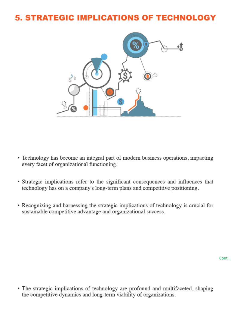 Strategic Implications of Technology in Business | PDF | Risk ...