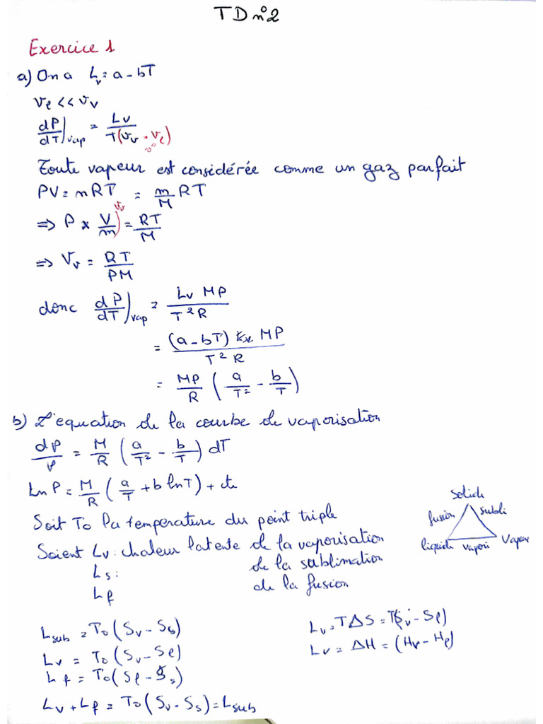 TD2 Énergétique | PDF