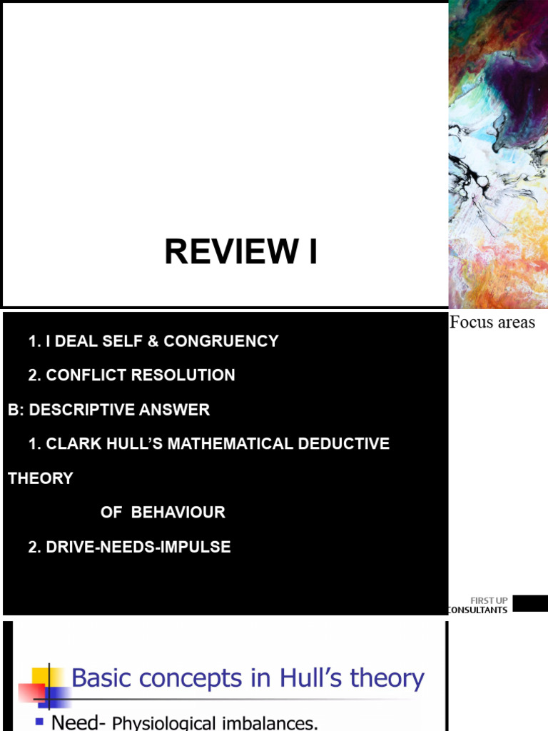 REVIEW I.pptx | PDF | Impulsivity | Motivational