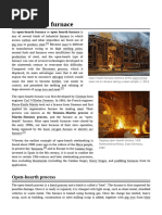 Open Hearth Steelmaking Process Overview | PDF | Steel | Steelmaking