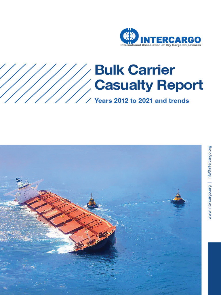 Bulk Carrier Casualty Trends 2012-2021 | PDF | Ships | Water Transport