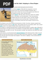 Sahara Desert Climate Graph Analysis | PDF | Desert | Sahara