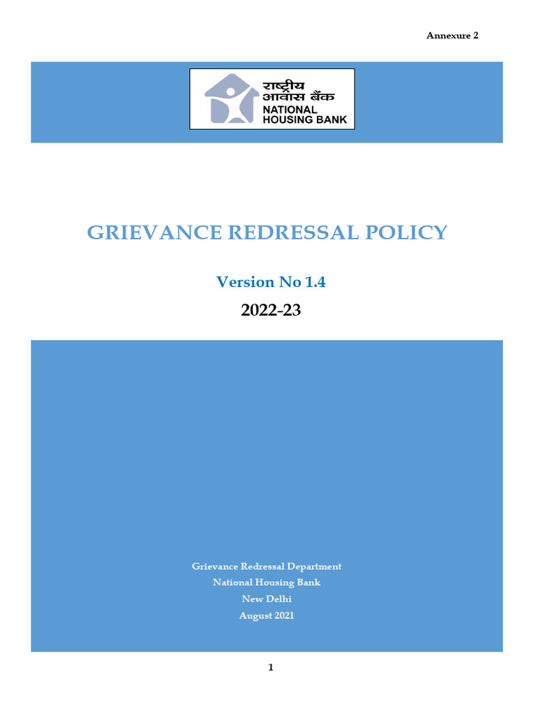 GRP-1.4 | PDF | Banks | Appeal