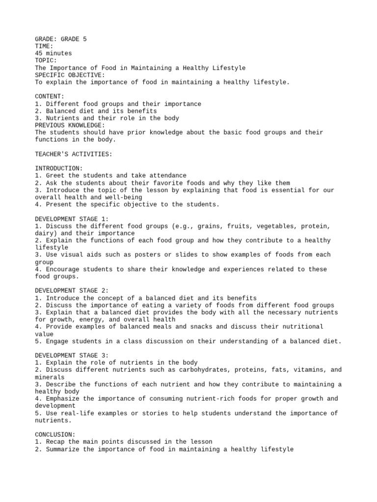 response | PDF | Foods | Healthy Diet