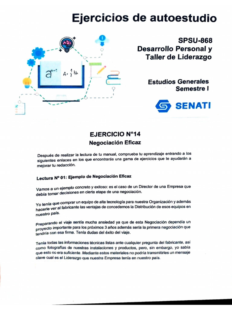 Ejercicios 14 de desarrollo | PDF