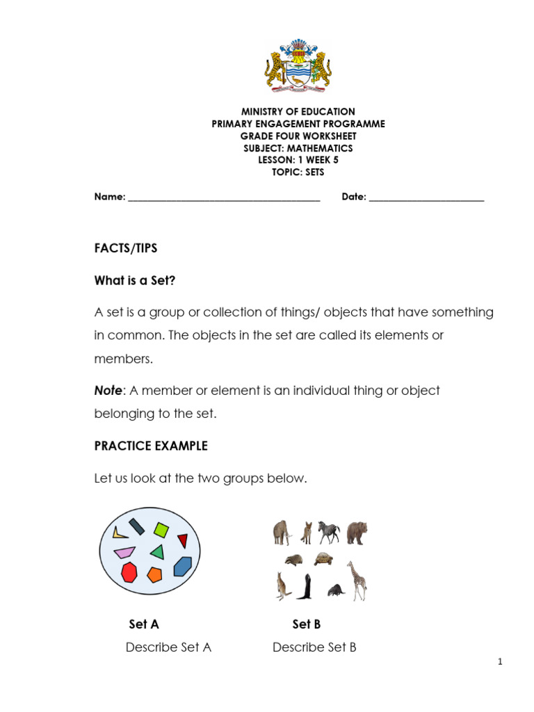 Grade 4 Mathematics Weeks 5-8 Worksheets - Term 1 | PDF | Subtraction | Mathematics