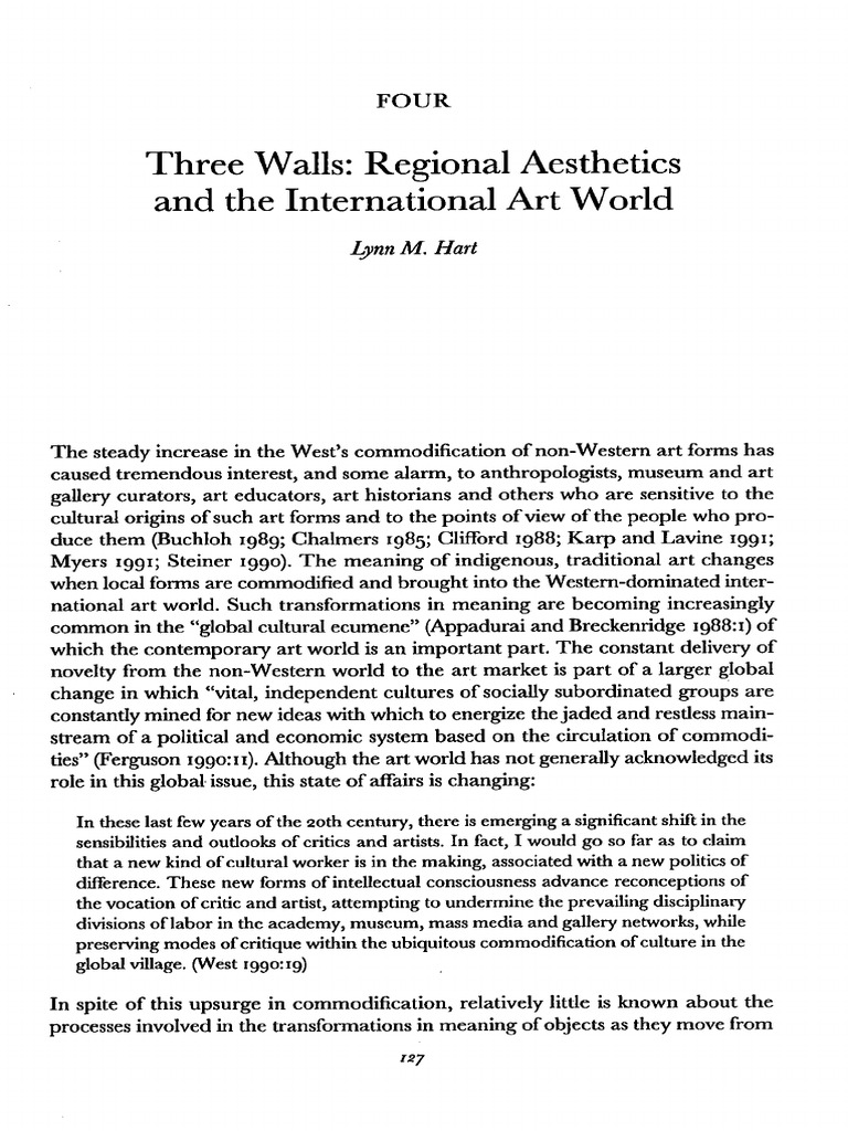 10 - Hart - Three Walls - Regional Aesthetics and The International Art ...