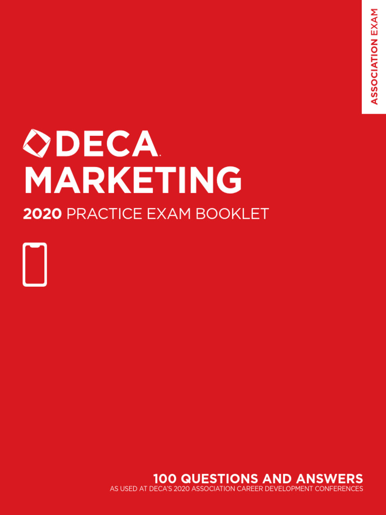 DECA Marketing Exam Practice Guide | PDF | Survey Methodology ...