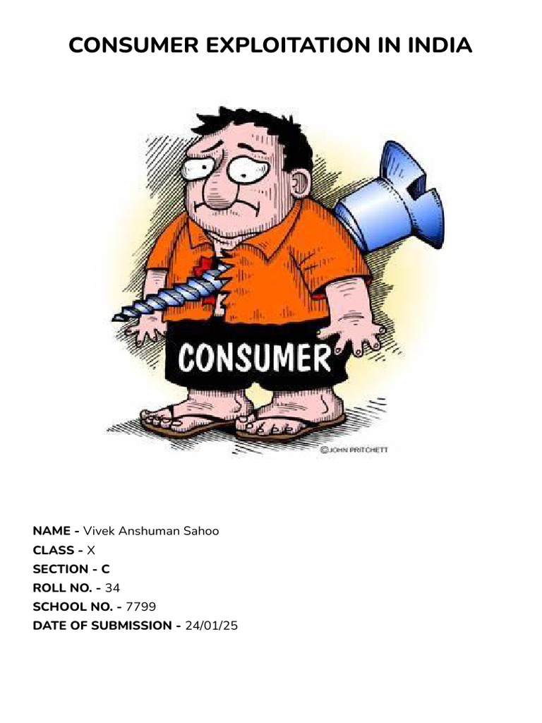 Consumer Exploitation in India | PDF | False Advertising | Consumer ...
