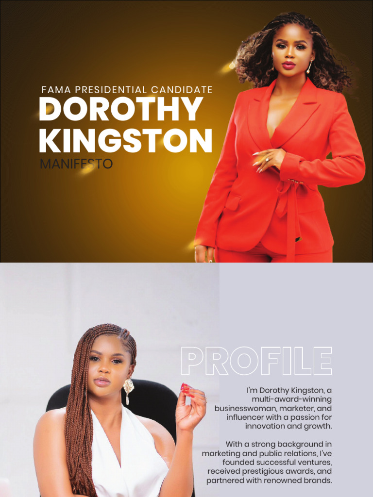 Dorothy Kingstone Profile | PDF | Economies | Business Economics