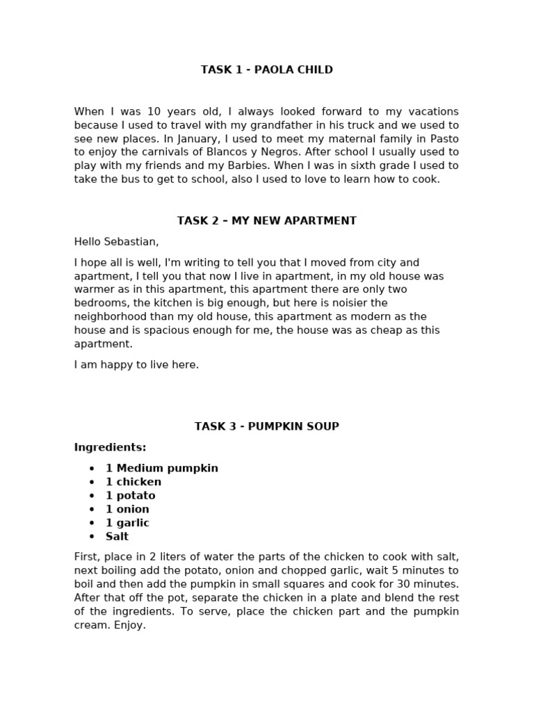 Task 1 - Task 4 | PDF