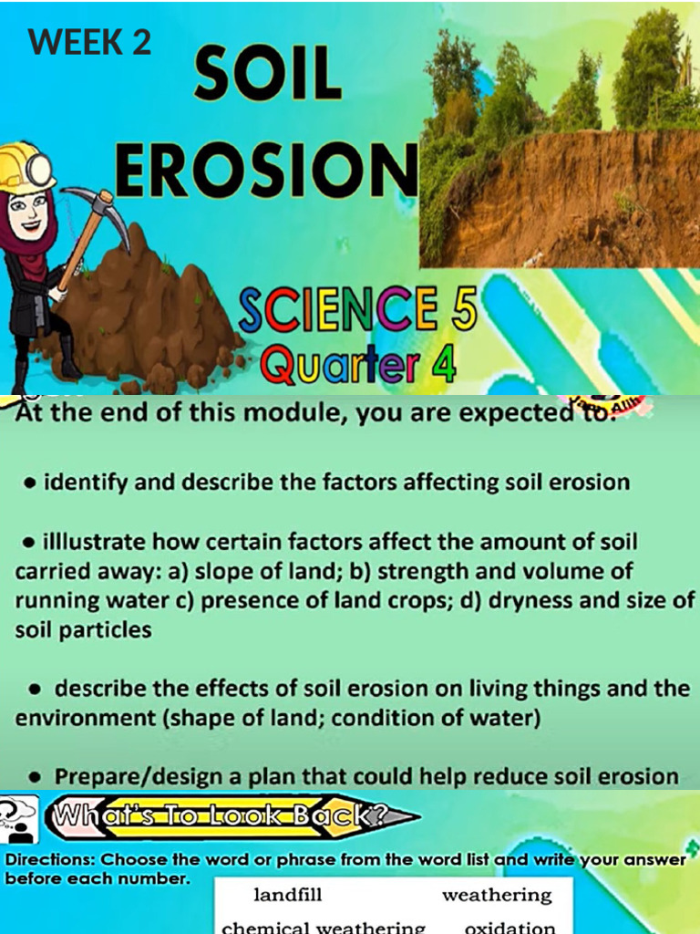 Week2 Soil Erosion | PDF