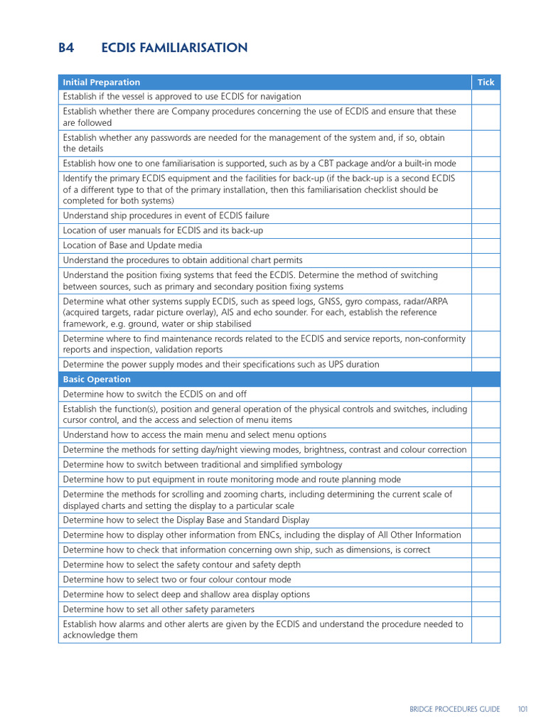 b4 Ecdis Familiarisation | PDF | Computing