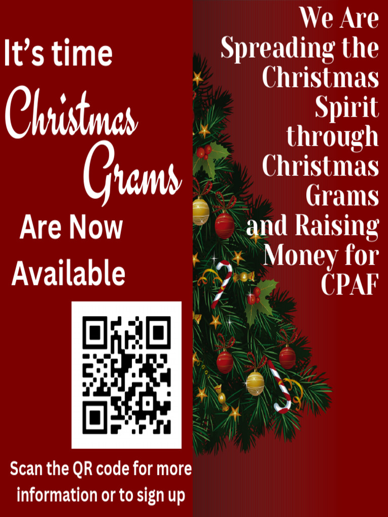 Christmas Grams for CPAF Fundraiser | PDF