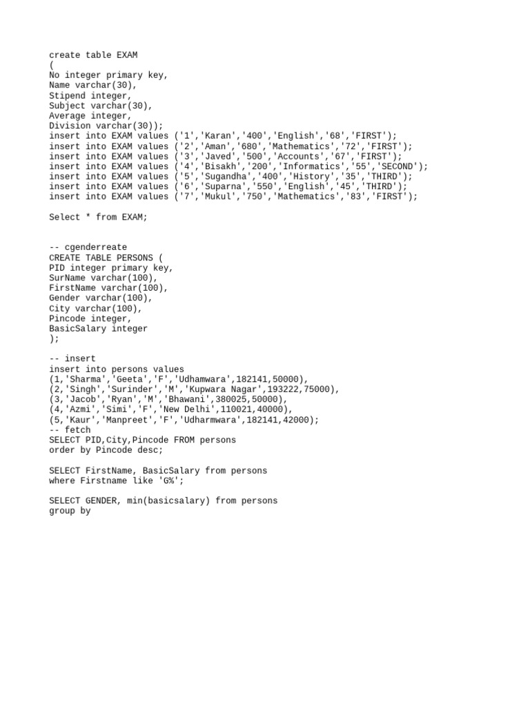Worksheet2_MYSQL | PDF