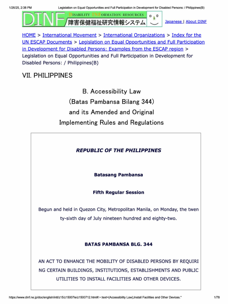 PHP Accessibility Law Decoded | PDF | Accessibility | Wheelchair