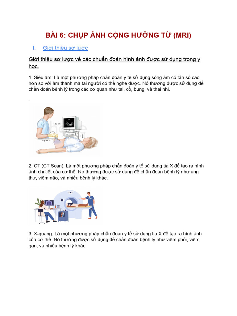Bài 6 - CH P NH C NG Hư NG T (Mri) | PDF
