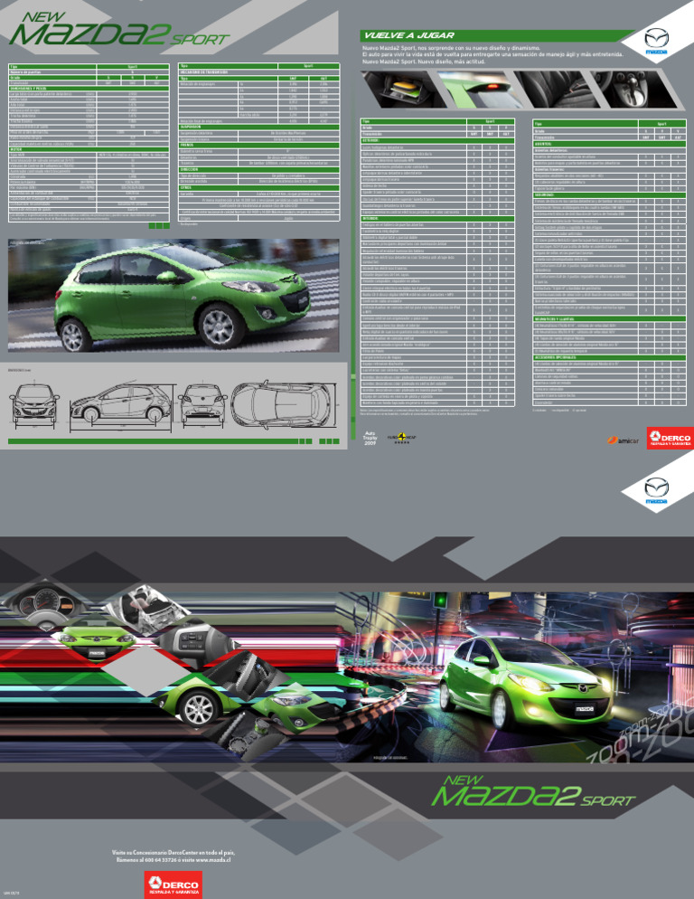 Mazda 2 HB 2012 | PDF | Vehículo de motor | Industria automotriz
