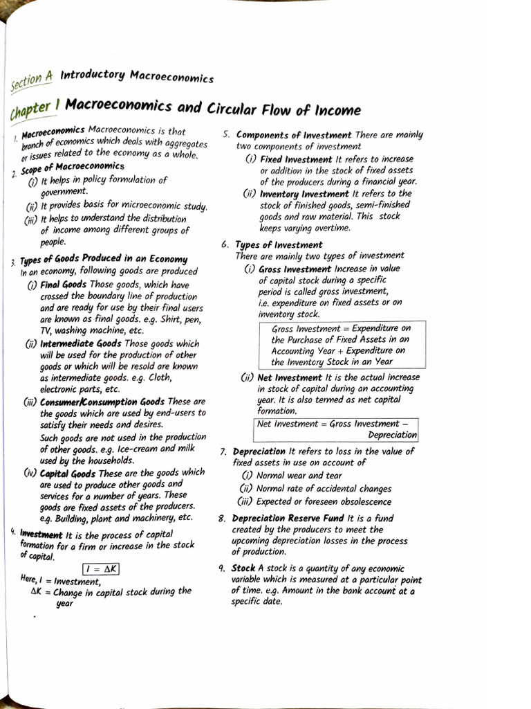 Economics Notes | PDF