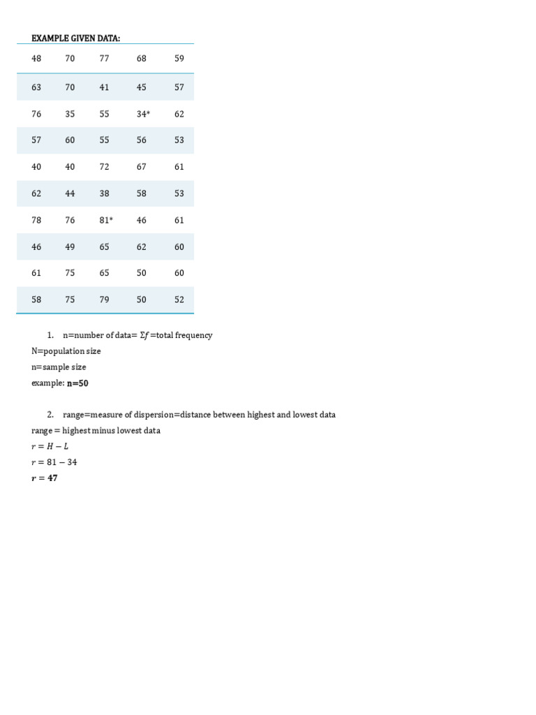 FDT (Updated Version With Var & SD) | PDF