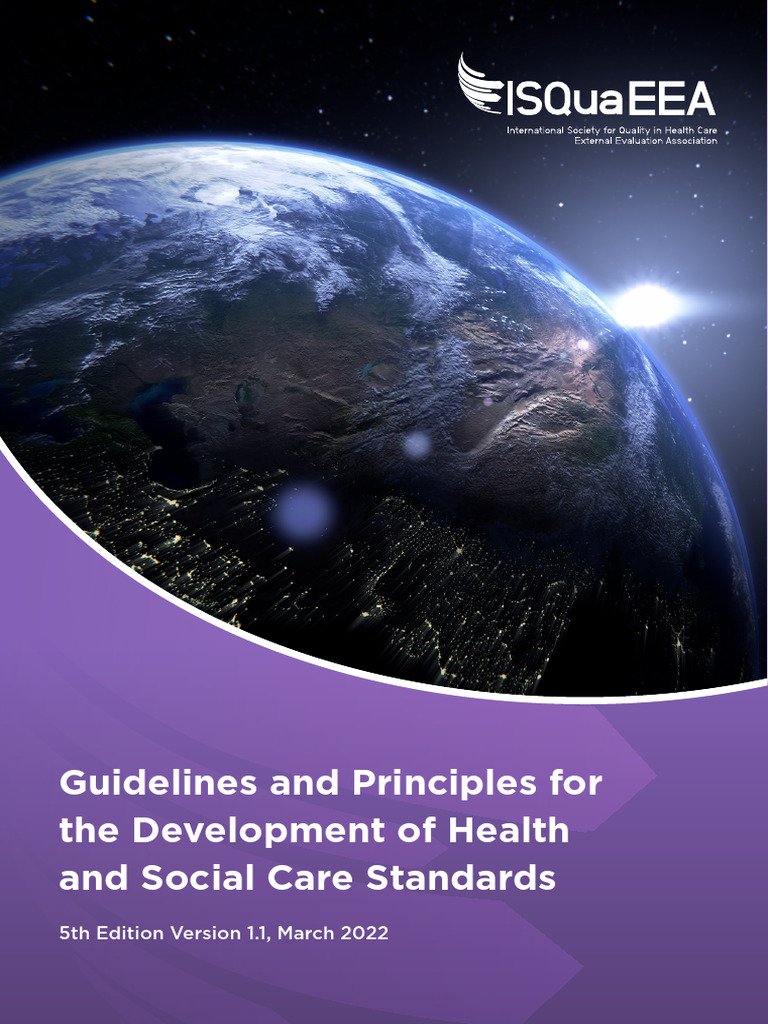 5th Edition ISQUA EEA Guidelines and Principles For The Development of ...