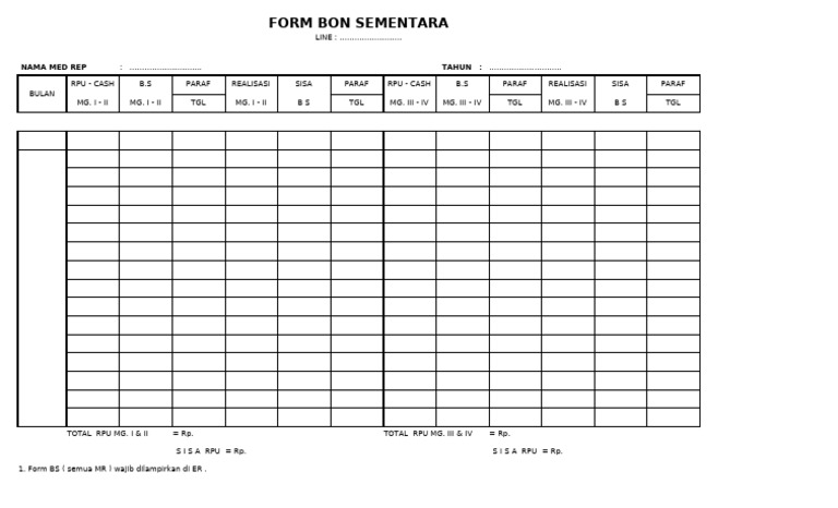 Form BS | PDF