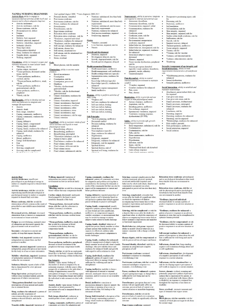 NANDA- 2024 | PDF