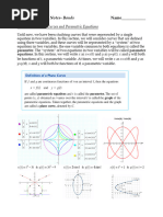 Visualizing Parametric Equations GeoGebra | PDF