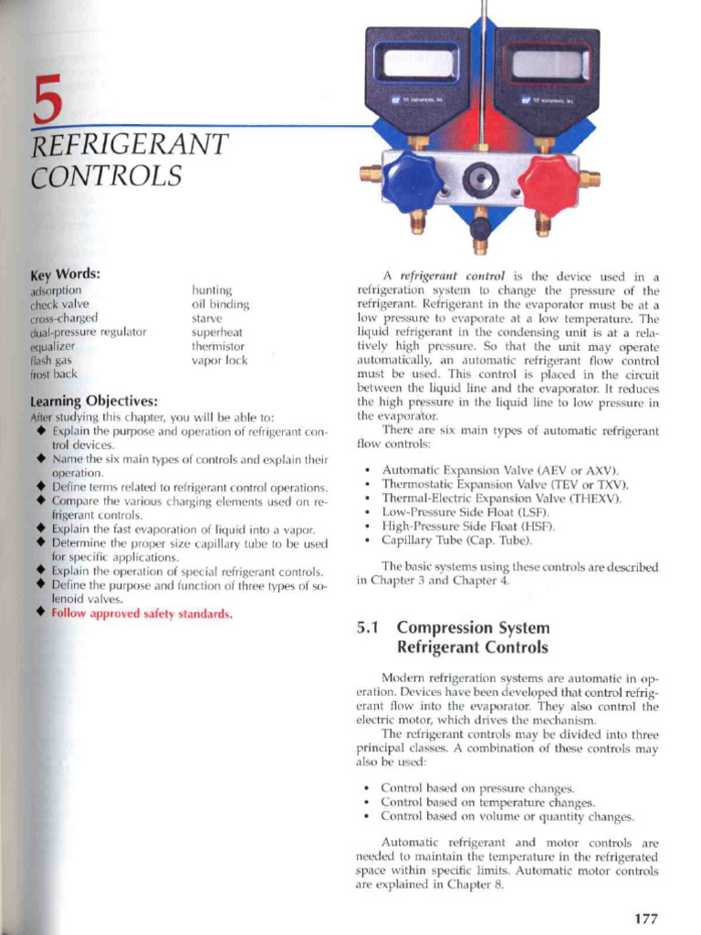 05 Refrigerant Controls | PDF